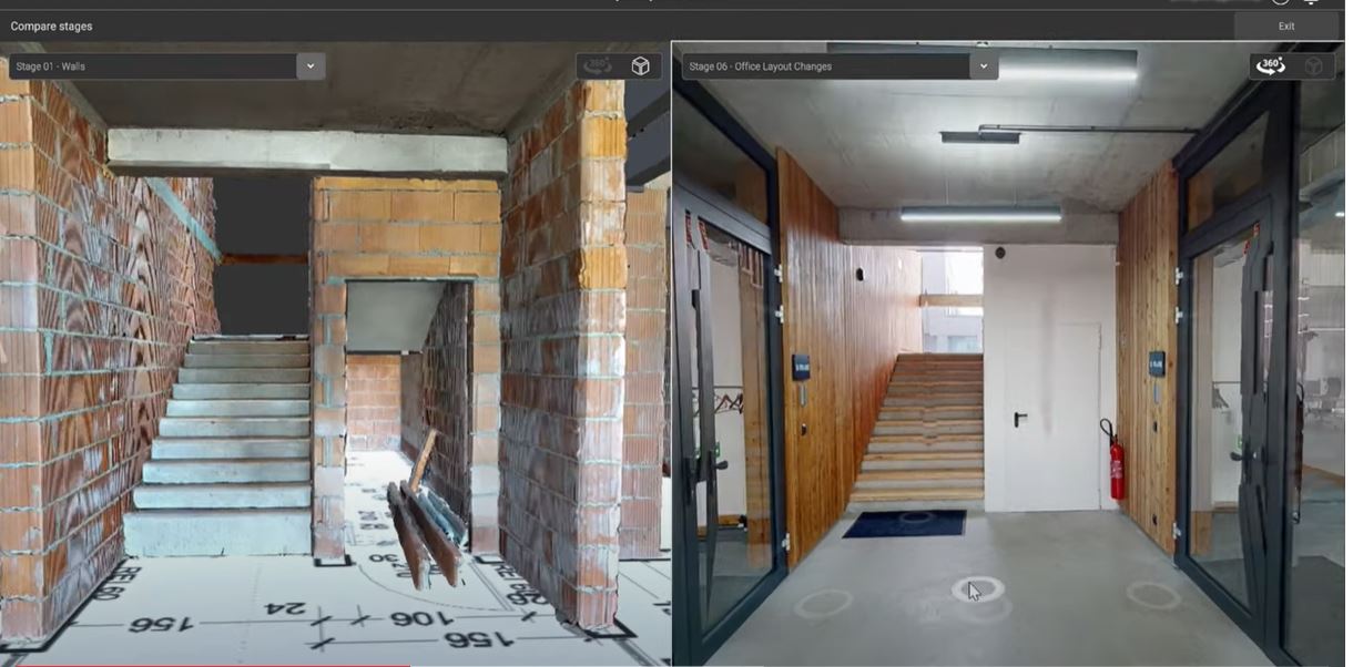 Timeline: Compare View - Louisville In 3D